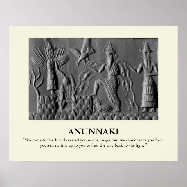 The Anunnaki 002 Poster | Zazzle