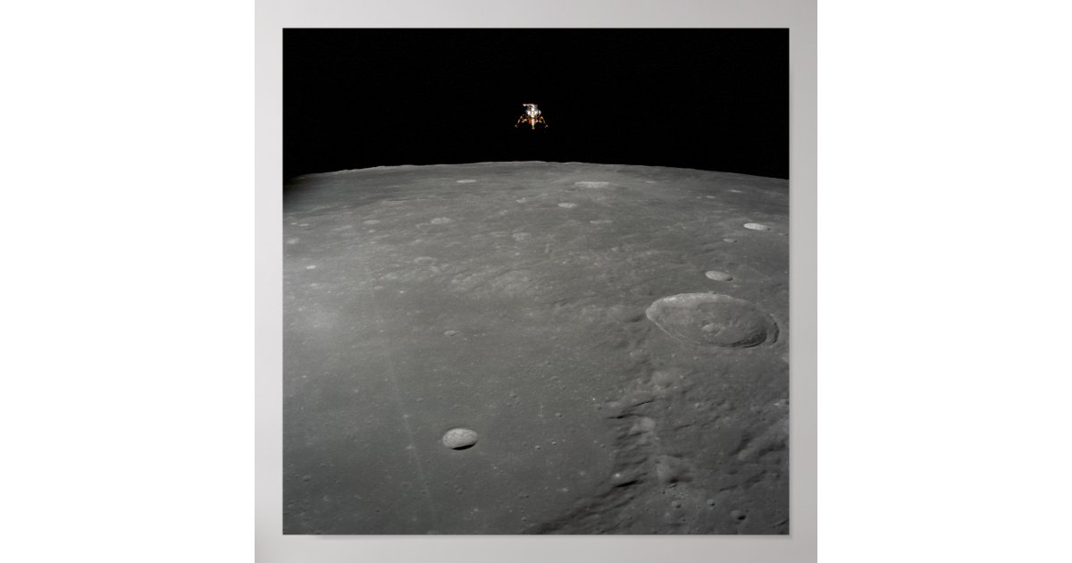 The Apollo 12 lunar module Intrepid Poster | Zazzle