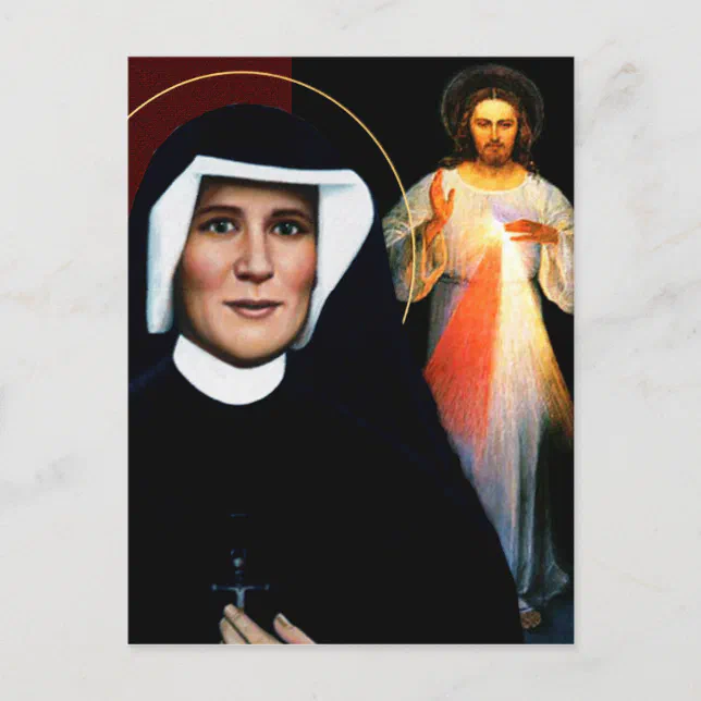 THE APOSTLE OF MERCY POSTCARD | Zazzle