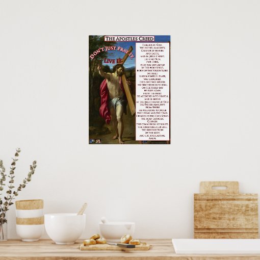 The Apostles Creed Poster | Zazzle