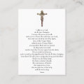 The Apostle's Creed - Prayer Card (Flat) | Zazzle