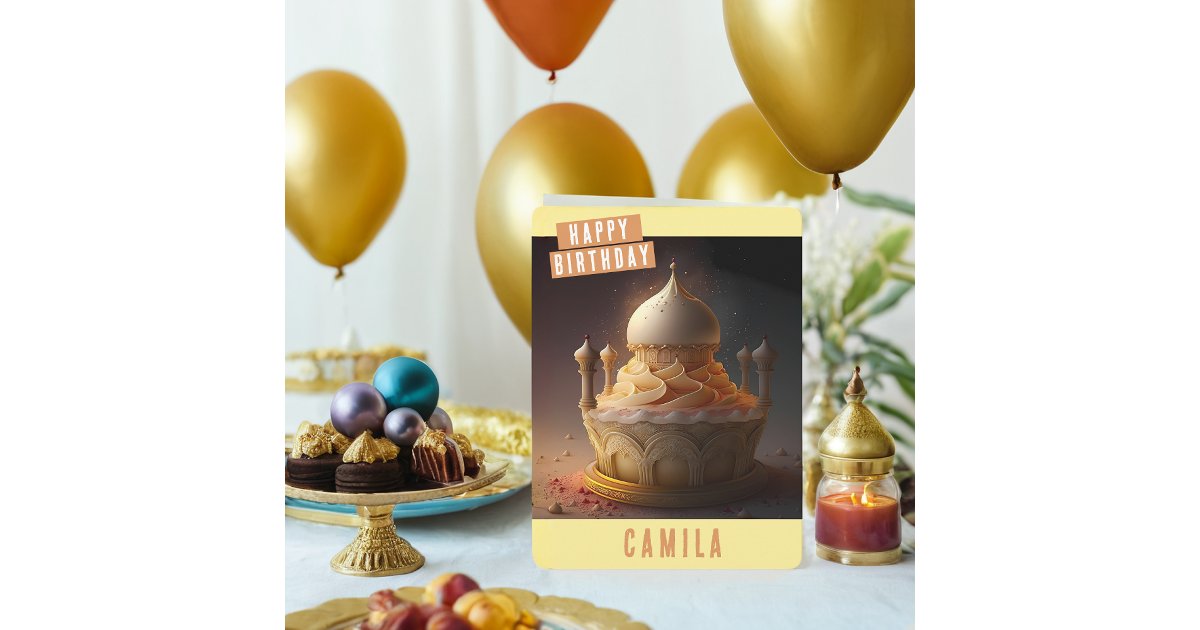 The Arabian nights Birthday Card | Zazzle