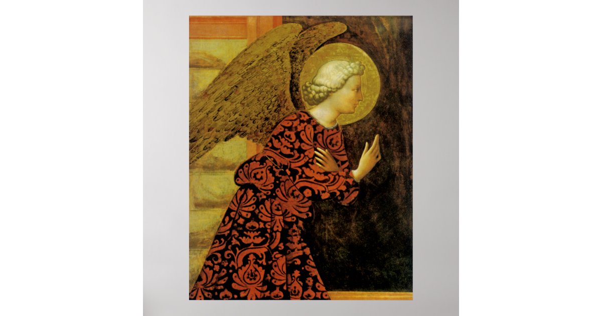 The Archangel Gabriel Poster | Zazzle