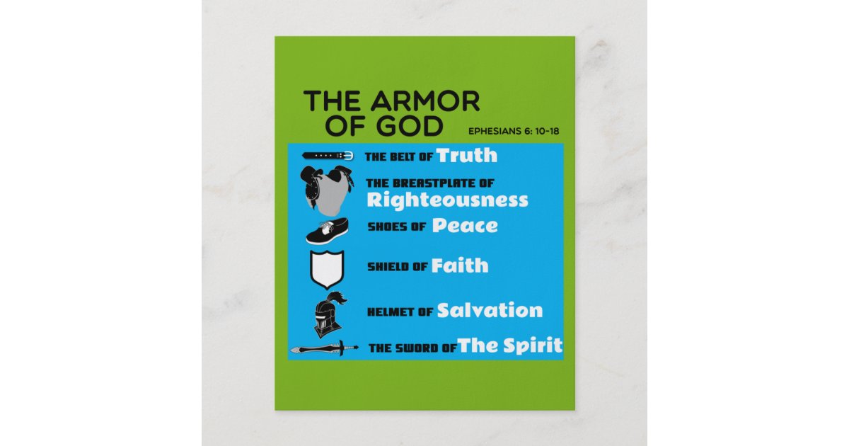 The Armor of God Flyer | Zazzle