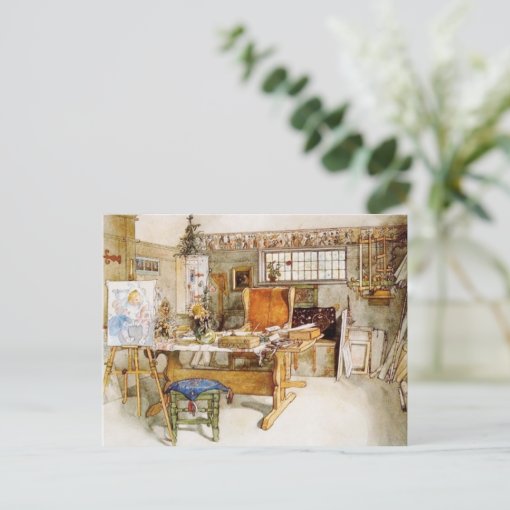 The Artist's Studio Postcard | Zazzle