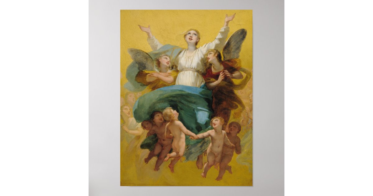 The Assumption of the Virgin Poster | Zazzle