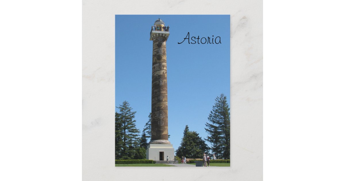 The Astoria Column Postcard | Zazzle