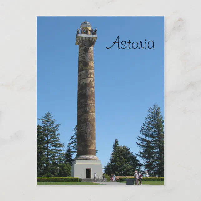 The Astoria Column Postcard | Zazzle