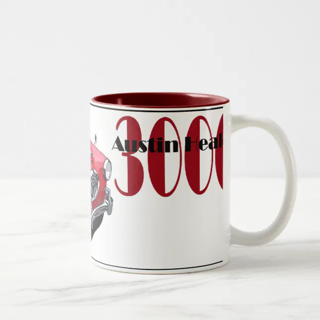 The Austin Healey 3000 Two-Tone Coffee Mug | Zazzle