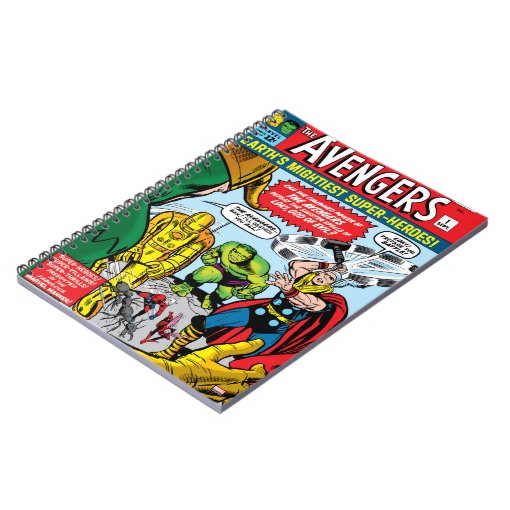 The Avengers #1 Comic Cover Notebook | Zazzle