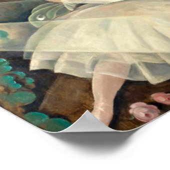 The Ballerina Ulla Poulsen - Gerda Wegener Poster | Zazzle