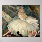 The Ballerina Ulla Poulsen - Gerda Wegener Poster | Zazzle