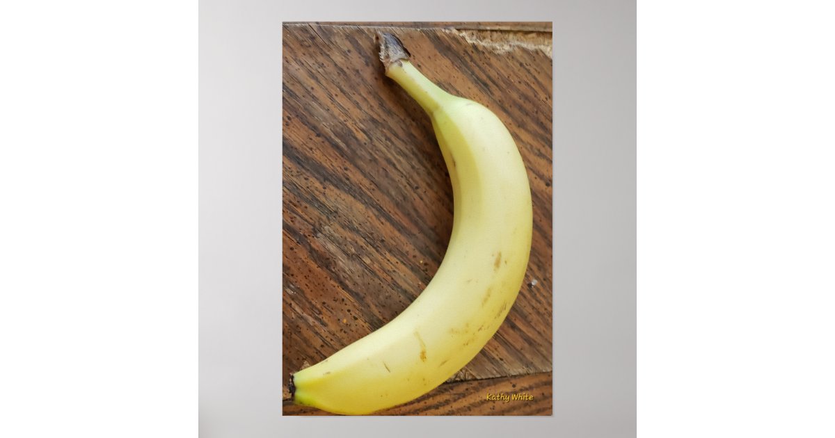 The Banana Poster | Zazzle
