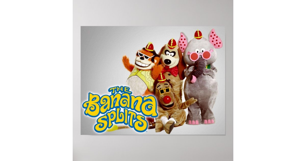 The Banana Splits Poster | Zazzle