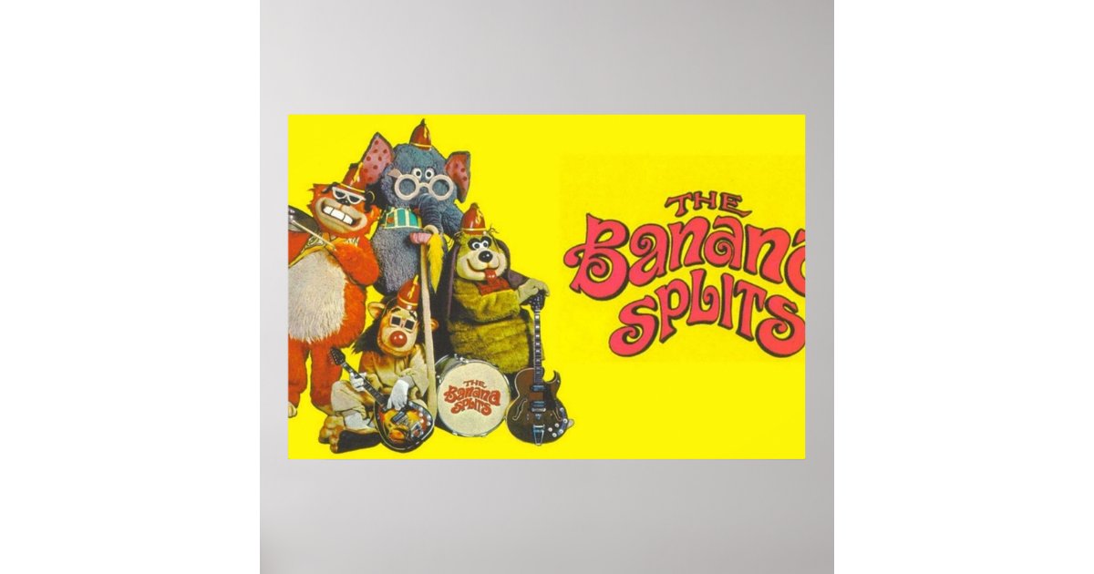The Banana Splits Poster | Zazzle