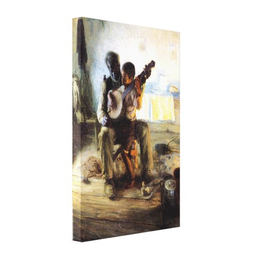 The Banjo Lesson Canvas Print | Zazzle