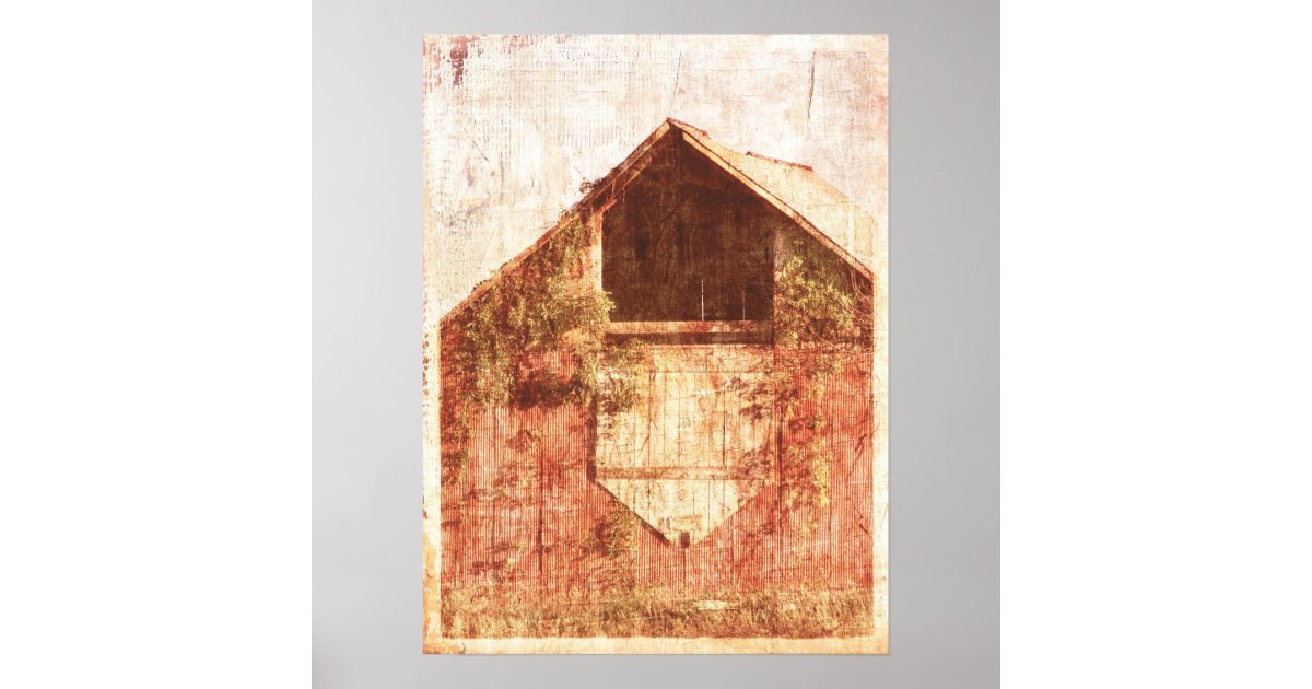 The Barn Poster | Zazzle