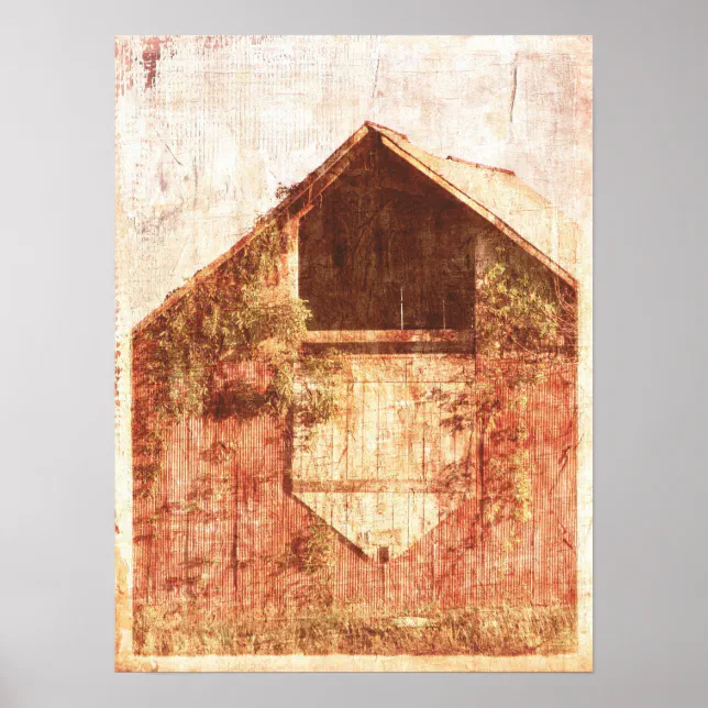 The Barn Poster | Zazzle