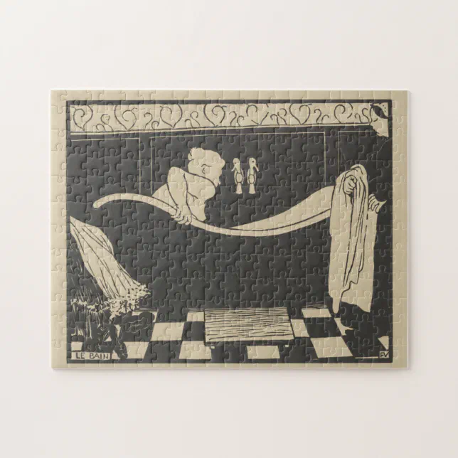 The Bath Le Bain Jigsaw Puzzle | Zazzle