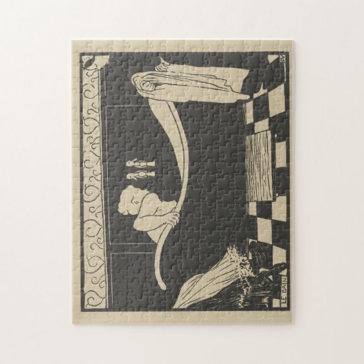 The Bath Le Bain Jigsaw Puzzle | Zazzle