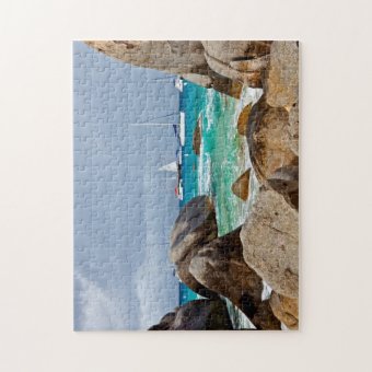 The Baths, Virgin Gorda, British Virgin Islands Jigsaw Puzzle | Zazzle