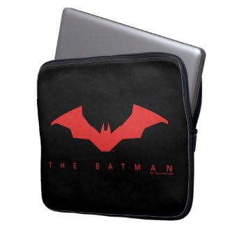 The Batman Bat Logo Laptop Sleeve | Zazzle