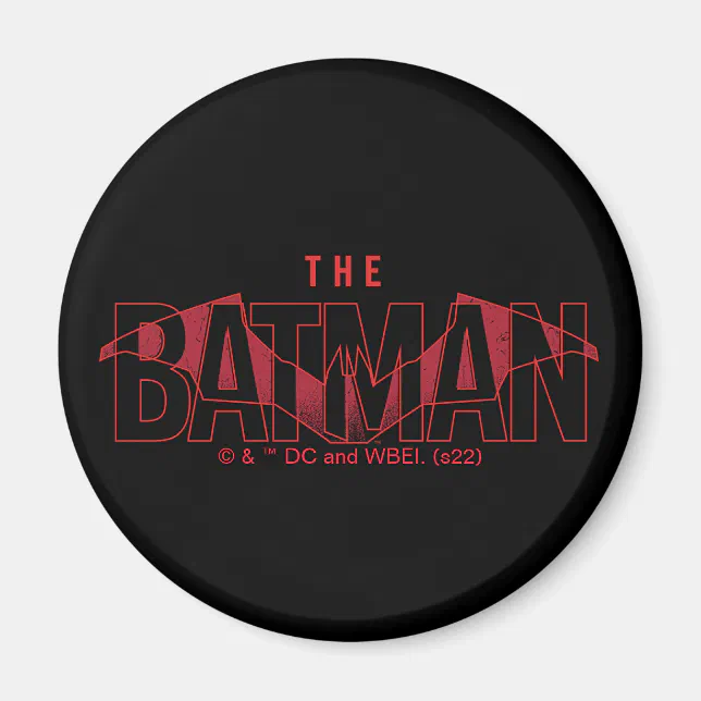 The Batman Bat Overlaid Logo Magnet | Zazzle