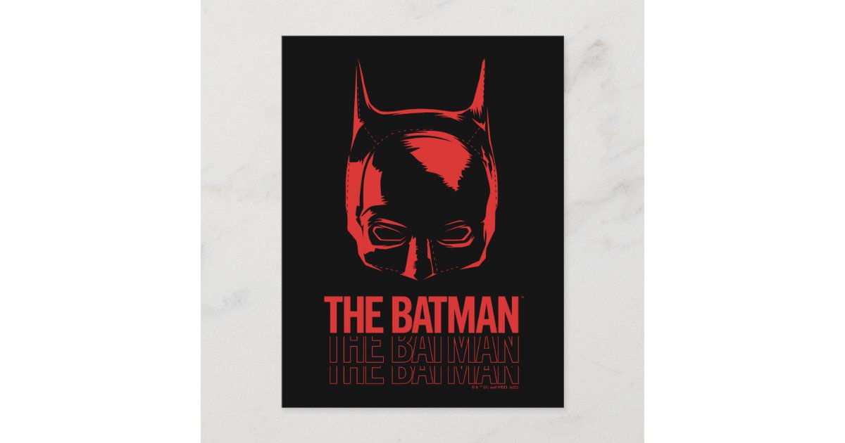 The Batman Cowl Logo Postcard | Zazzle