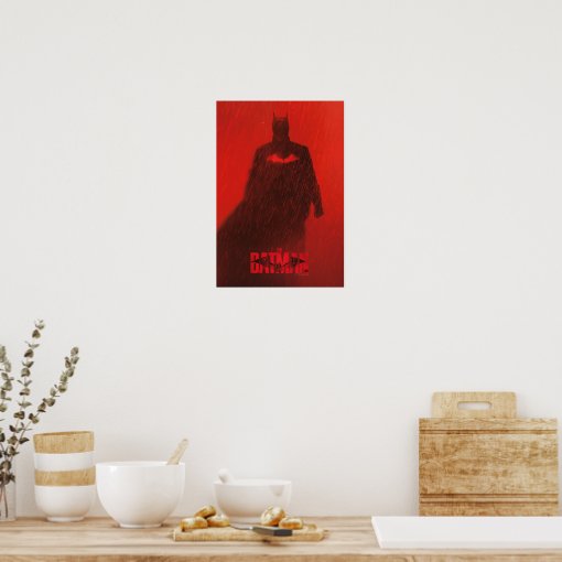 The Batman Red Rain Theatrical Poster Graphic | Zazzle