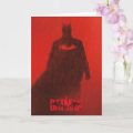 The Batman Red Rain Theatrical Poster Graphic Card | Zazzle