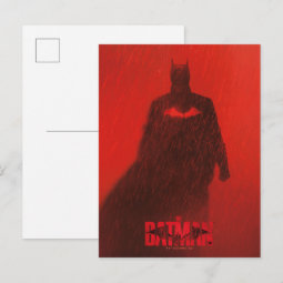 The Batman Red Rain Theatrical Poster Graphic Postcard | Zazzle