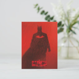 The Batman Red Rain Theatrical Poster Graphic Postcard | Zazzle