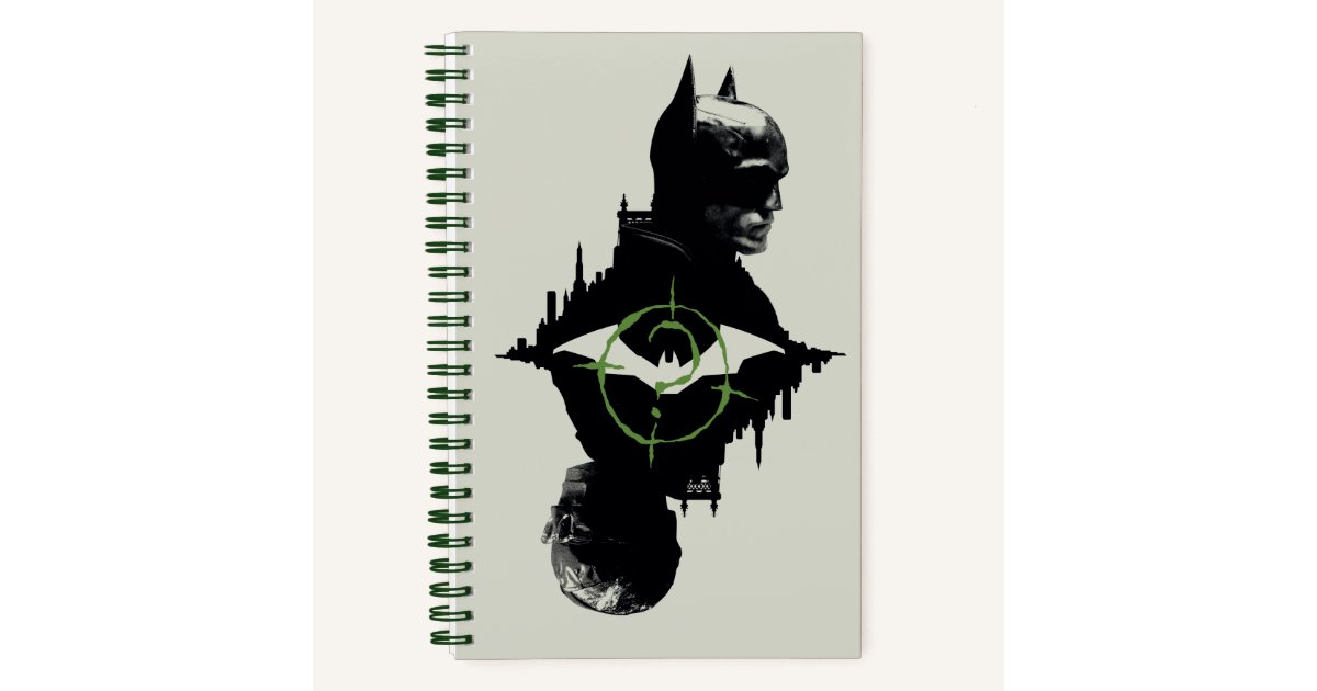 The Batman & The Riddler Dual Character Graphic Notebook | Zazzle