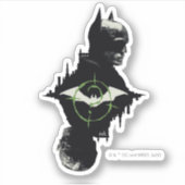 The Batman & The Riddler Dual Character Graphic Sticker | Zazzle