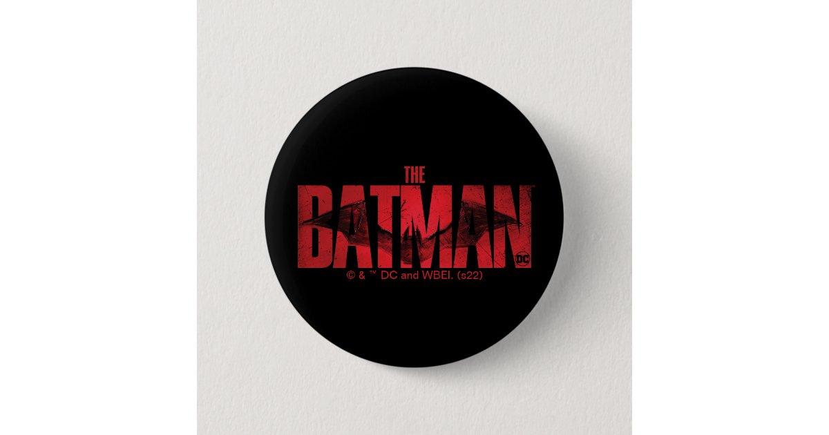 The Batman Theatrical Logo Button | Zazzle