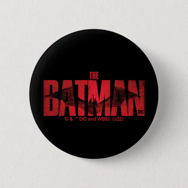 The Batman Theatrical Logo Button | Zazzle