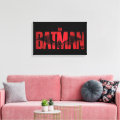 The Batman Theatrical Logo Canvas Print | Zazzle