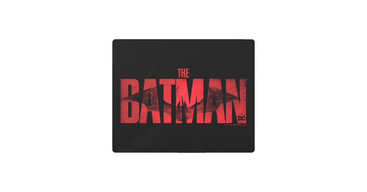 The Batman Theatrical Logo Metal Print | Zazzle