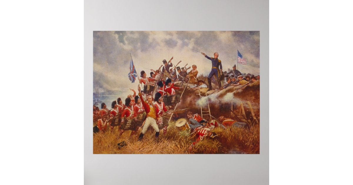 The Battle of New Orleans by Edward Percy Moran Poster | Zazzle