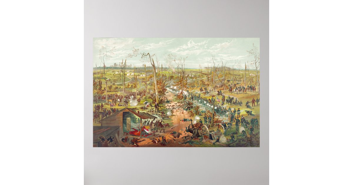 The Battle of Shiloh Poster | Zazzle