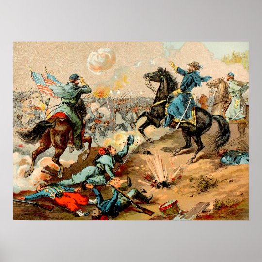 The Battle of Shiloh Poster | Zazzle.com