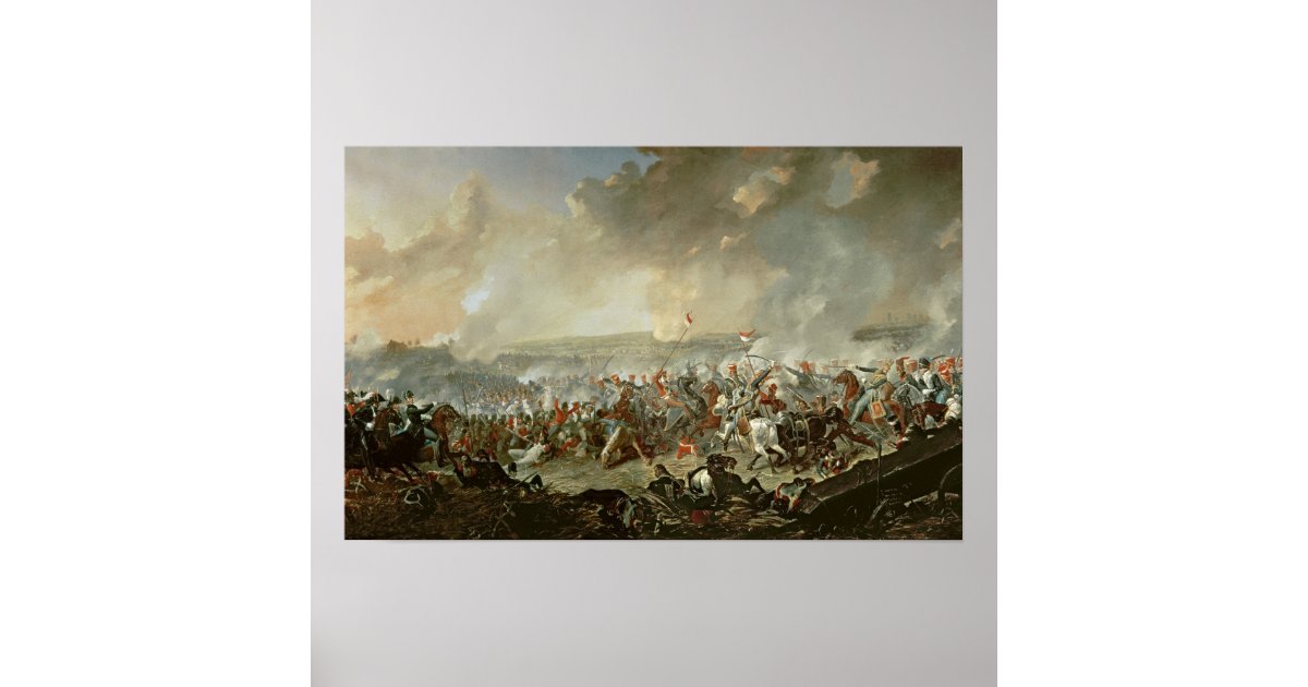 The Battle of Waterloo, 18th June 1815 Poster | Zazzle