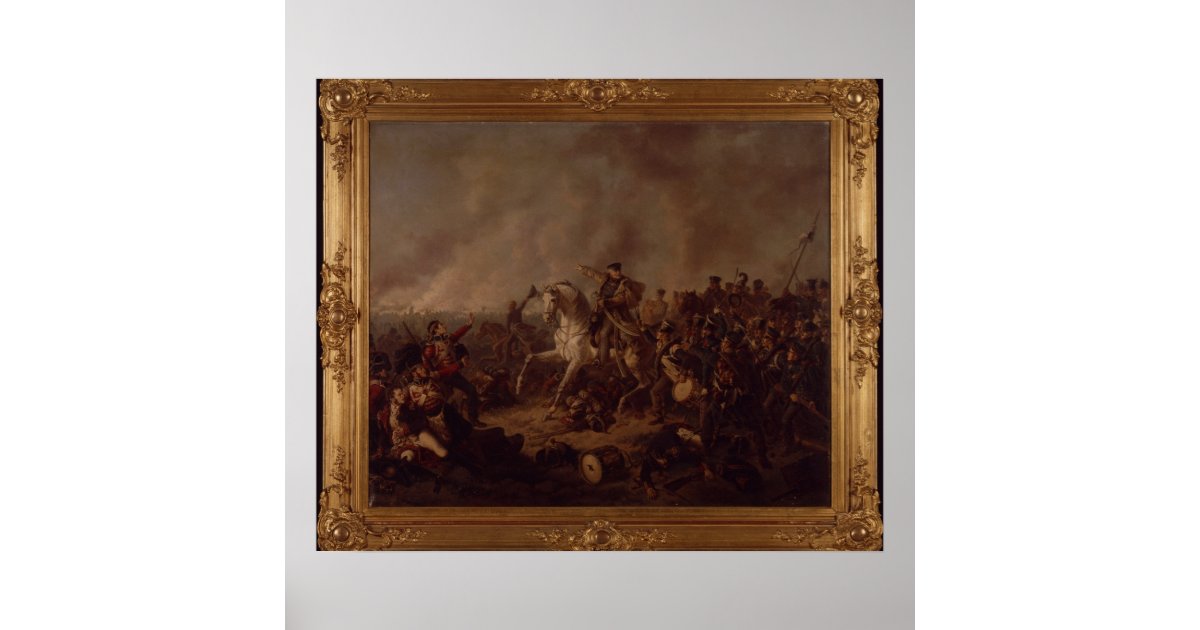 The Battle of Waterloo Poster | Zazzle