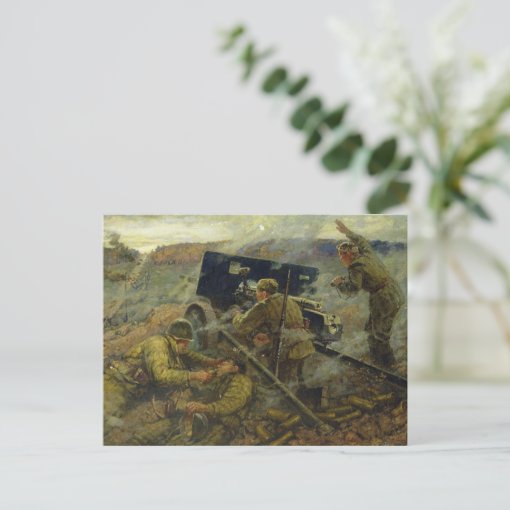 The Battle of Yelnya near Moscow in 1941 Postcard | Zazzle
