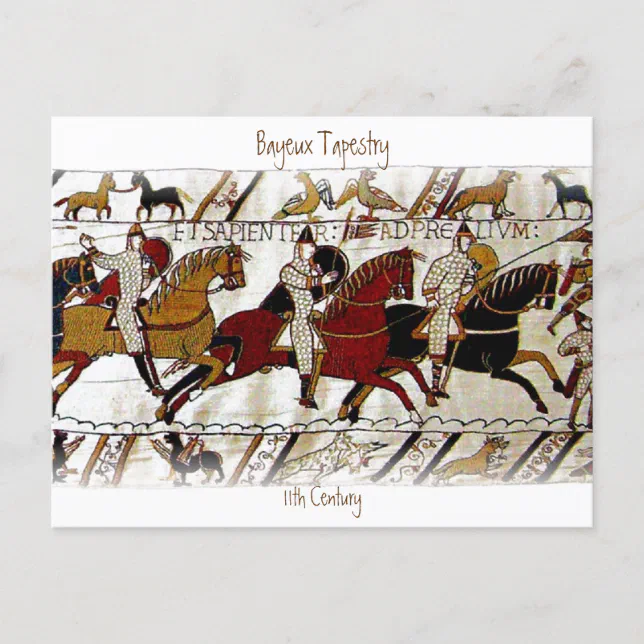 The Bayeux Tapestry a4 Postcard | Zazzle