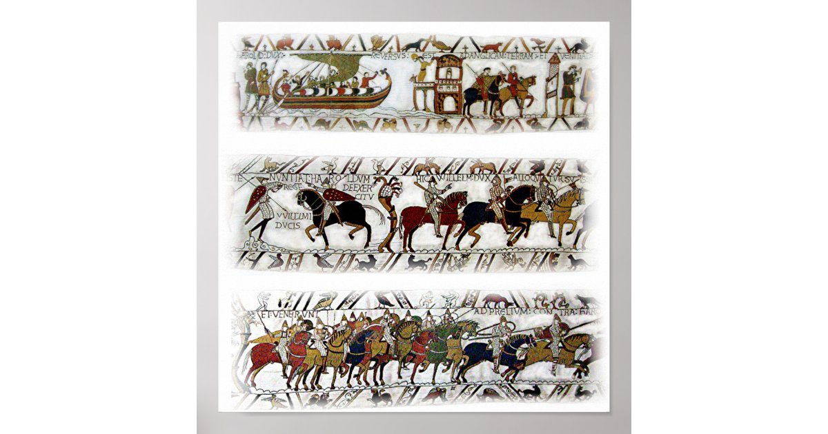 The Bayeux Tapestry Poster | Zazzle