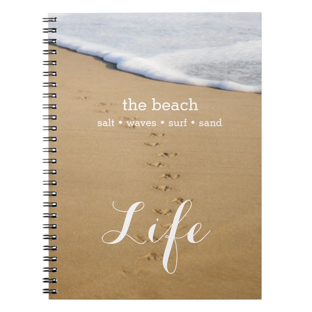 The Beach Life Notebook | Zazzle