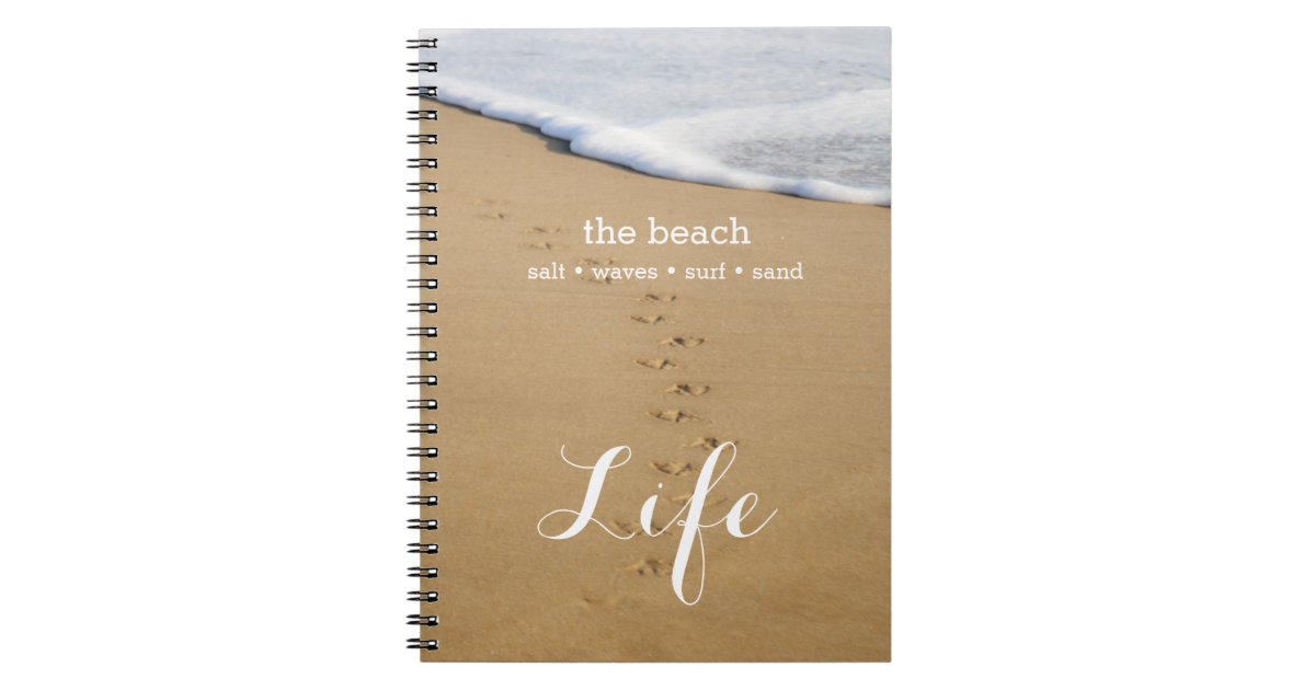 The Beach Life Notebook | Zazzle