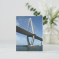 The Beautiful Ravenel Bridge Postcard | Zazzle