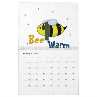 The BEE Calendar | Zazzle